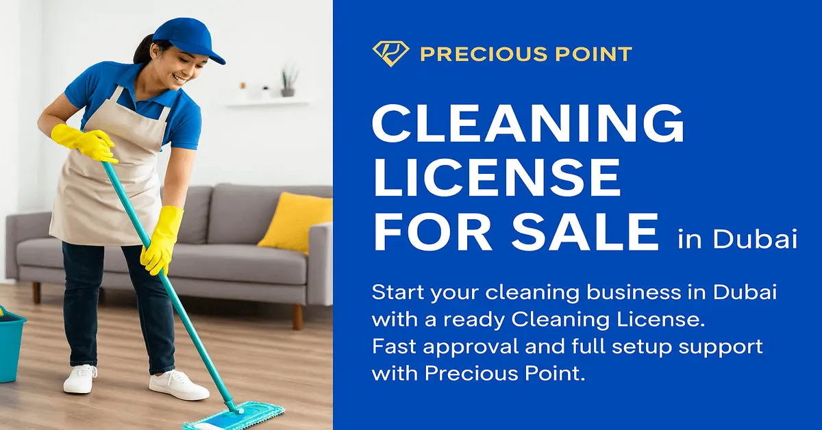 Cleaning License for Sale in Dubai | Business Setup UAE